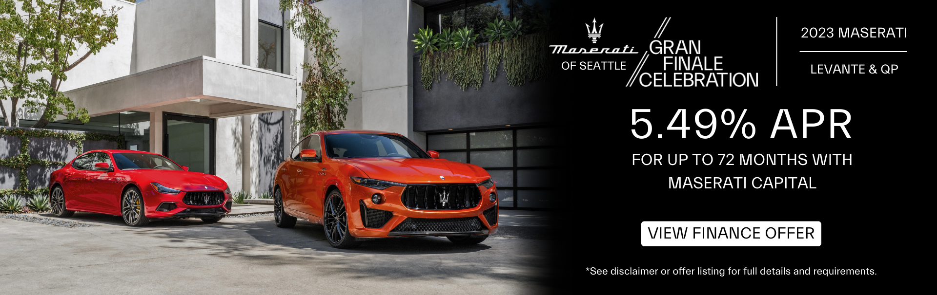Maserati Dealer in Seattle, WA