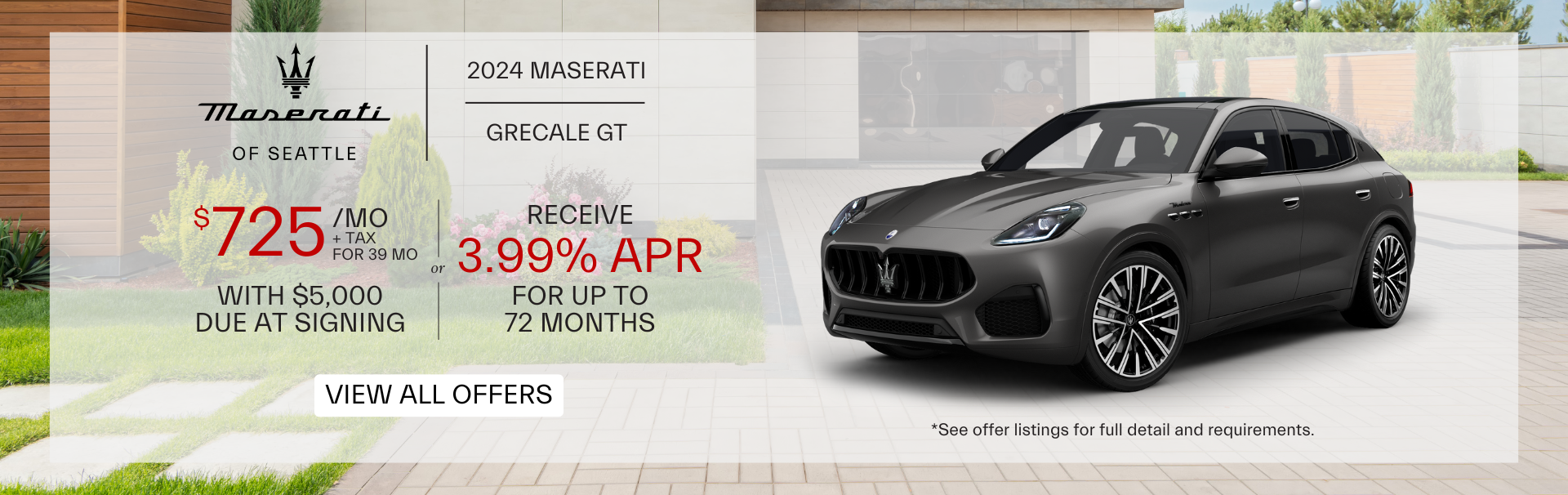 Maserati Dealer in Seattle, WA