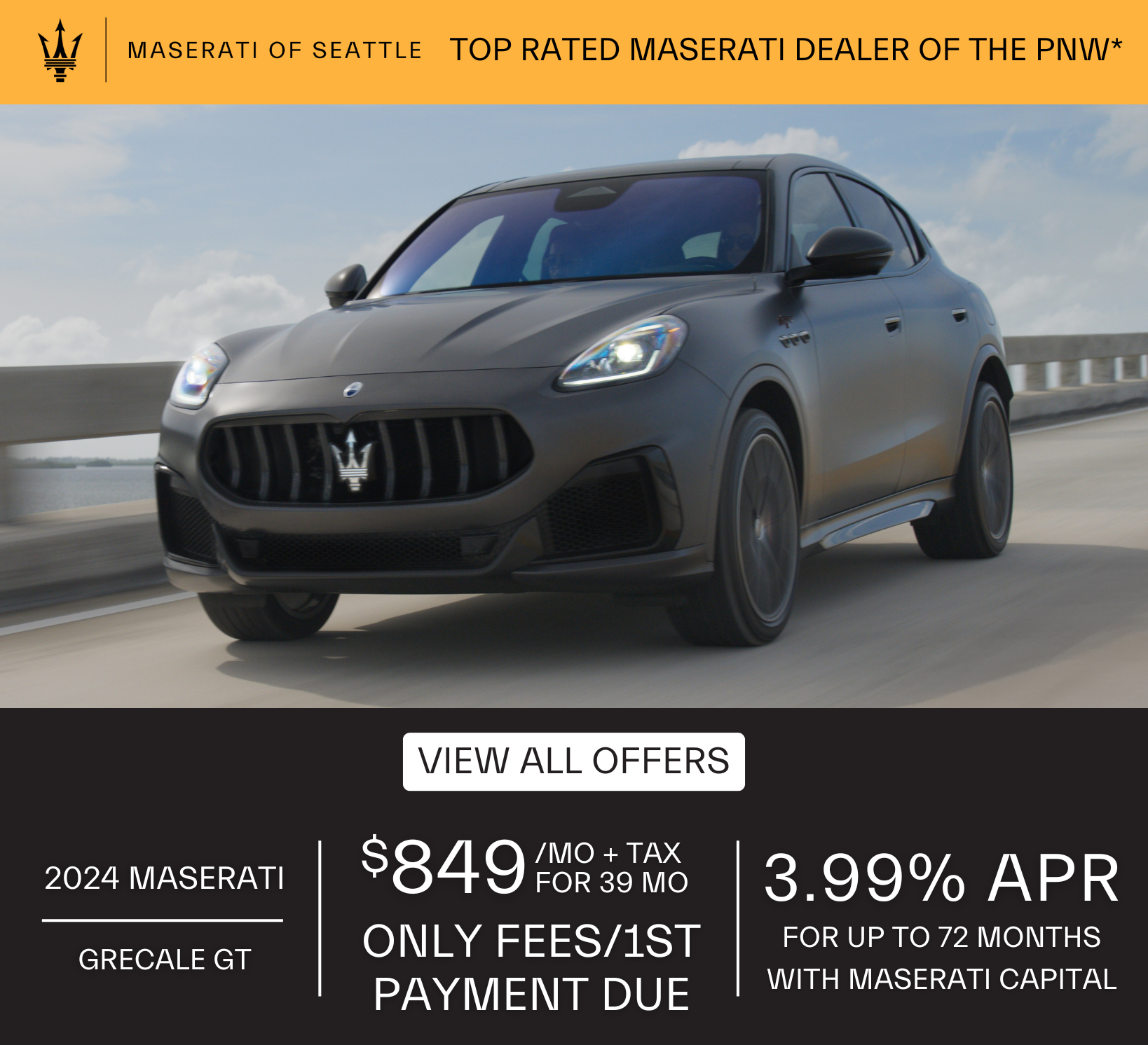 Maserati Dealer in Seattle, WA