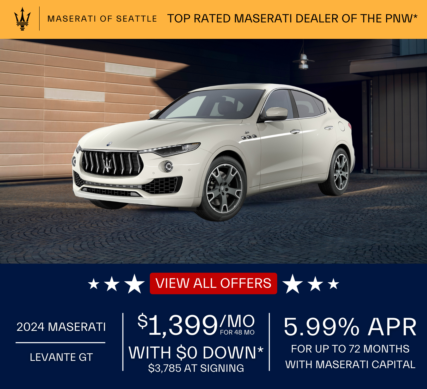 Maserati Dealer in Seattle, WA