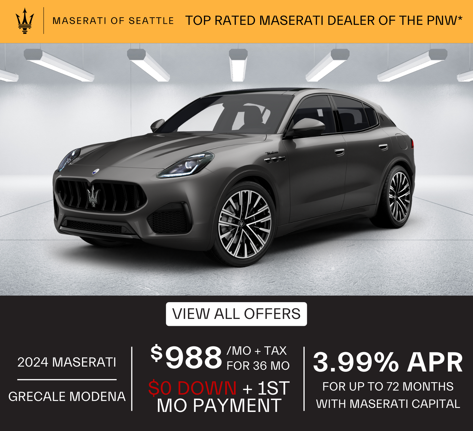Maserati Dealer in Seattle, WA