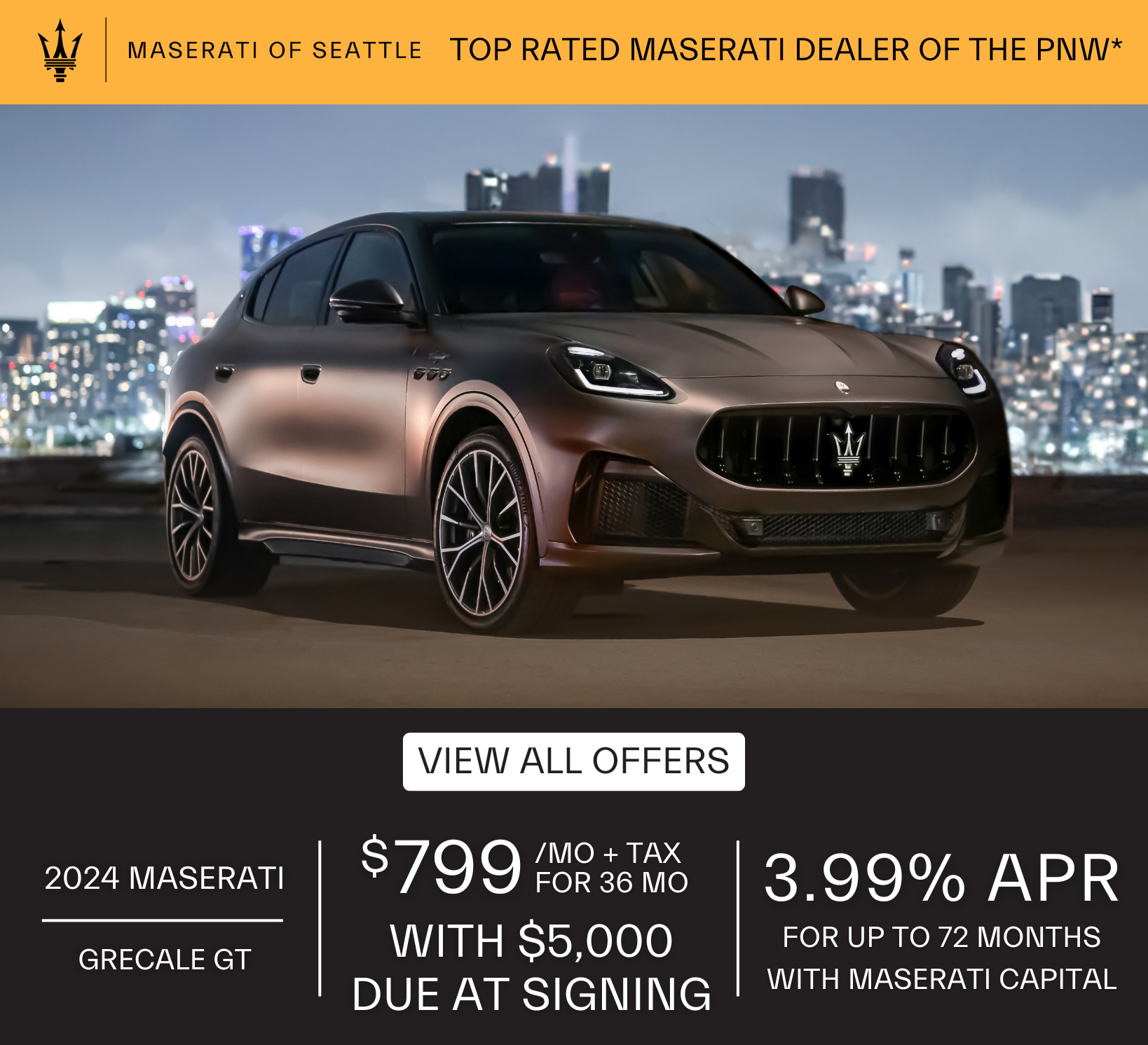 Maserati Dealer in Seattle, WA