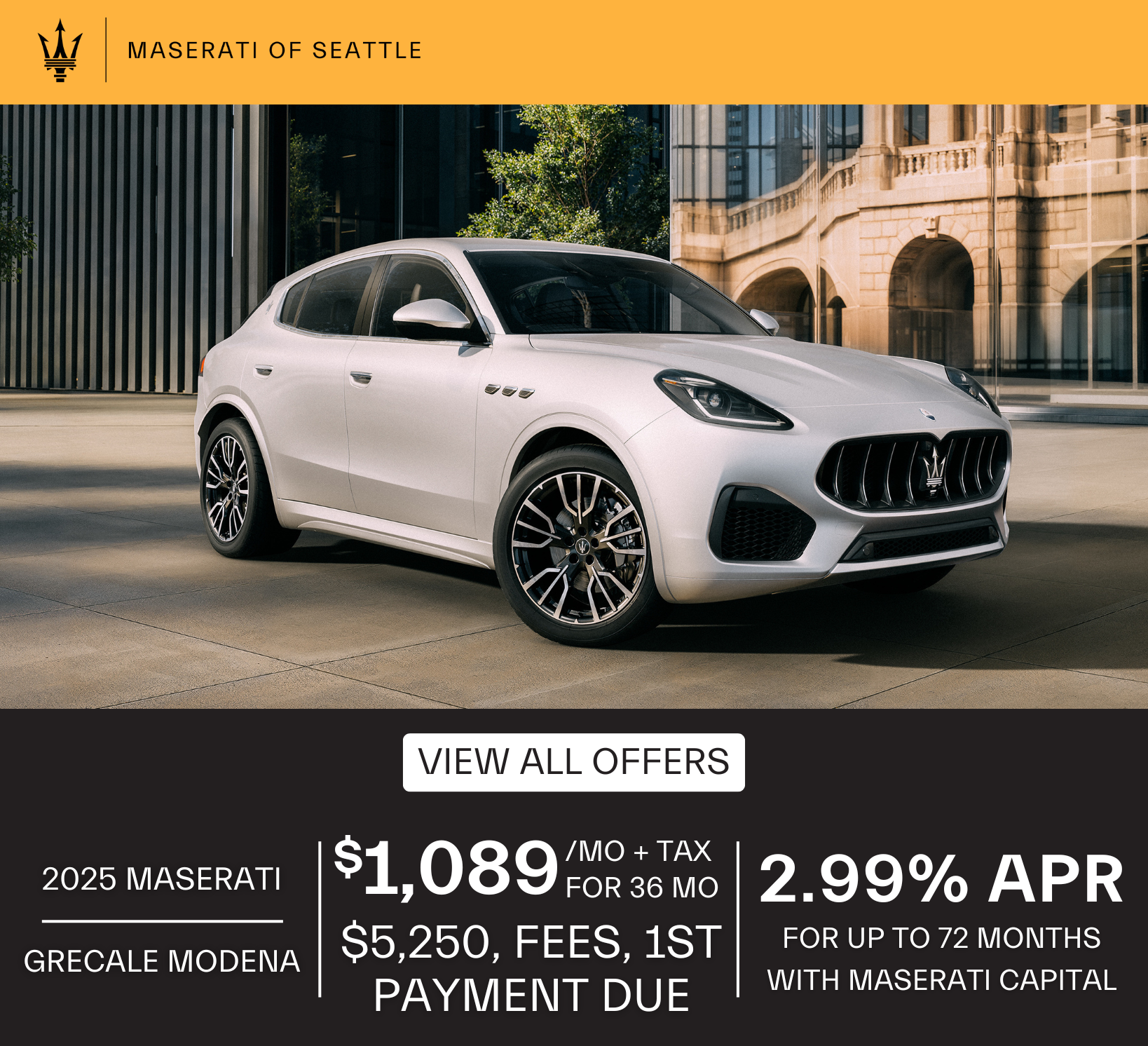 Maserati Dealer in Seattle, WA