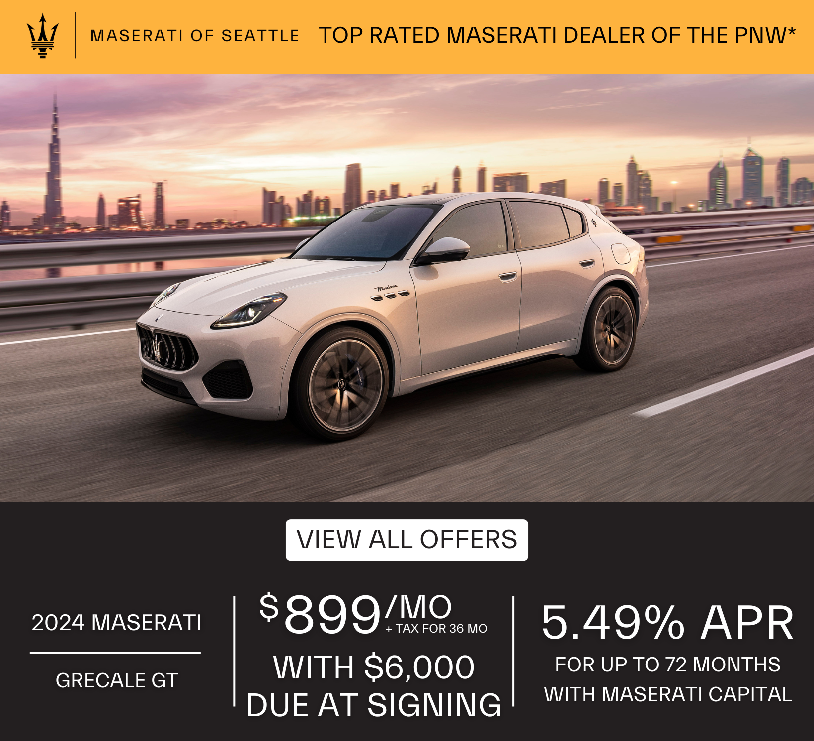 Maserati Dealer in Seattle, WA
